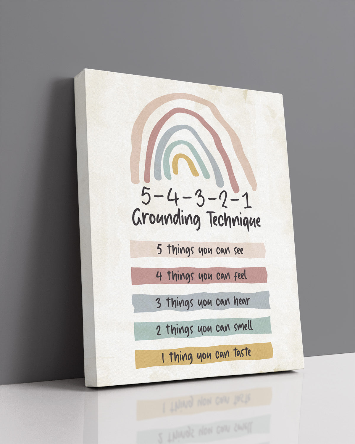 School Psychologist, Counseling Office Decor - 5-4 -3-2 -1 Grounding T ...